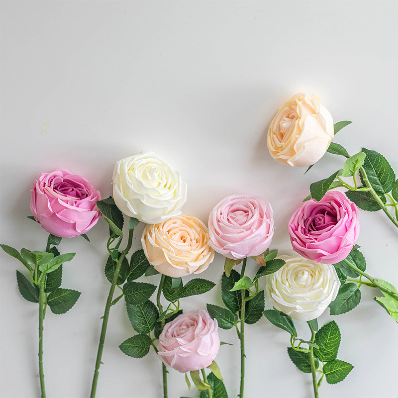 Ins Style Artificial Rose Flower Bouquet for Home Wedding Decoration ...