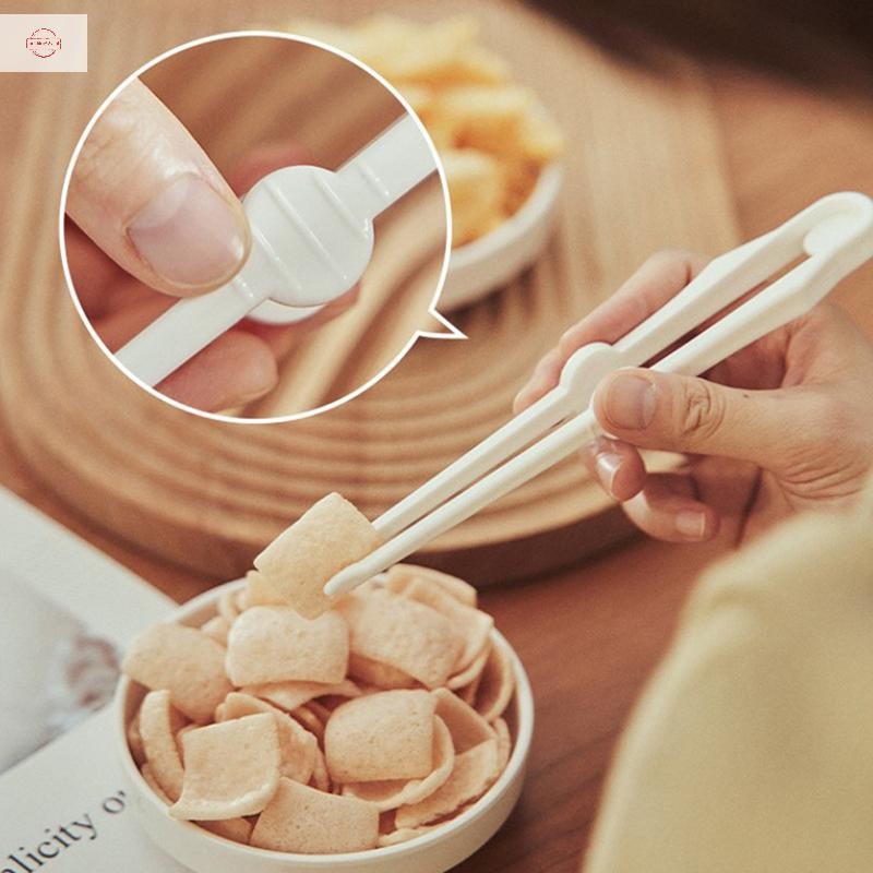 Sun Snack Finger Chops Portable Potato Chip Tongs Salad Food Clip Chop ...
