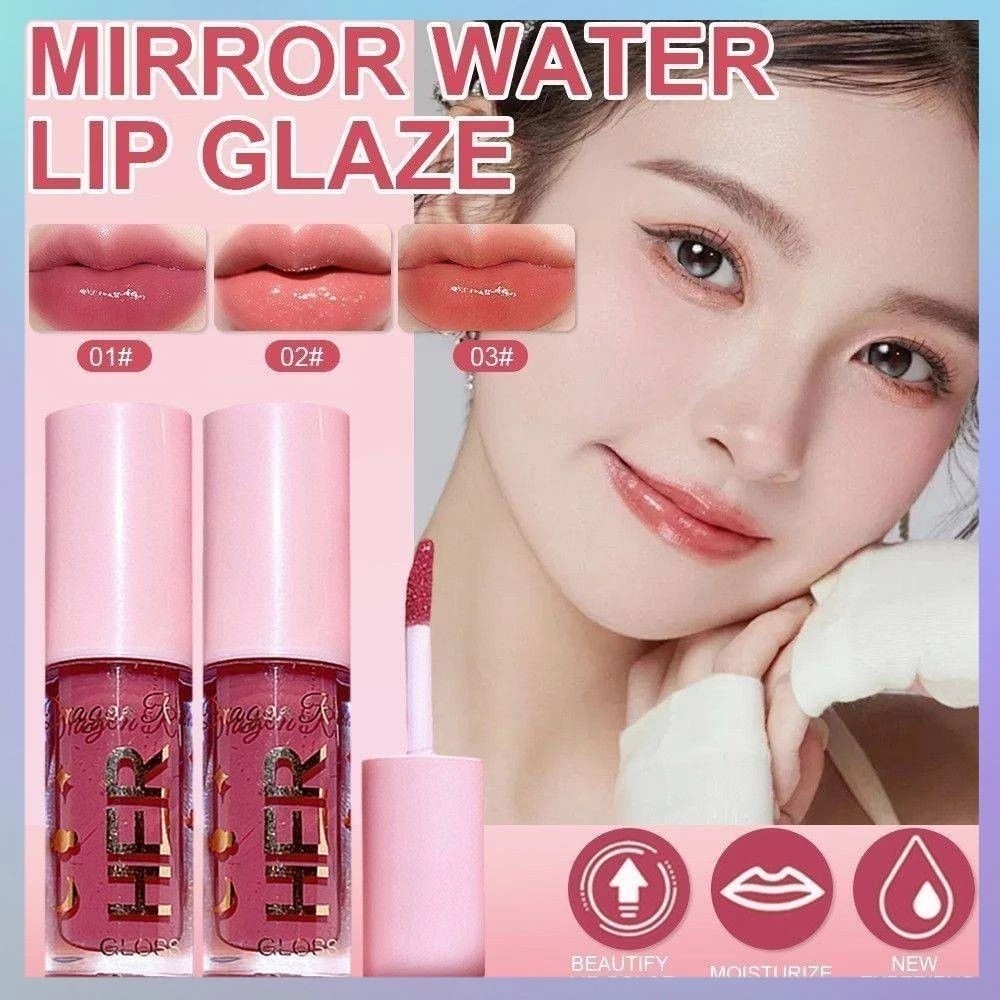 DRAGON RANEE Glasting Gloss Lipstick Non-stick Cup Waterproof Lip ...