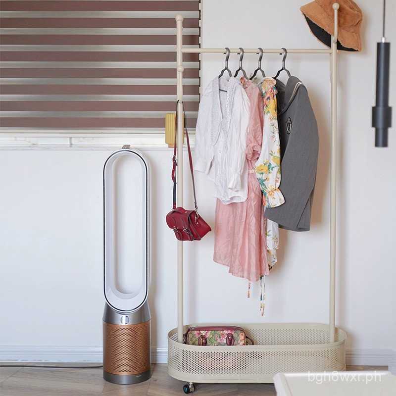 Extra Thick Bearing Floor Iron Hanger Dirty Clothes Basket Clothes Rack ...