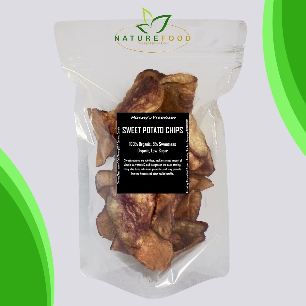 Sweet Potato Camote Chips (Organic Unsweetened/Lightly Sweetened ...