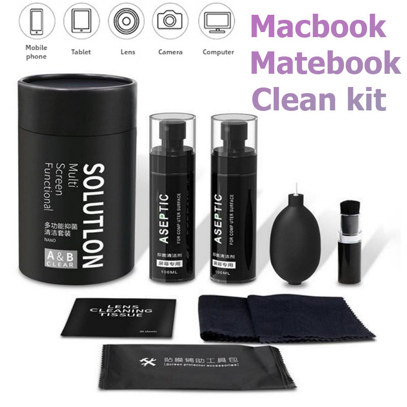 Laptop cleaner kit for macbook air pro accessories keyboard cleaner ...