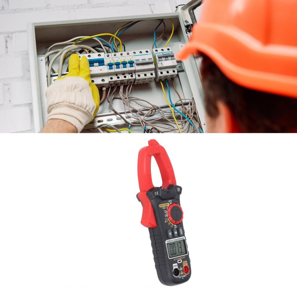 Digital Clamp Meter Multimeter 1000A AC High Accuracy Amp Voltage ...