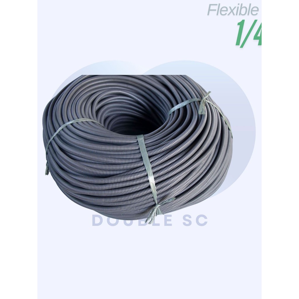 Flexible Hose for Automotive Electrical Conduit Wiring Protection 1/4 ...