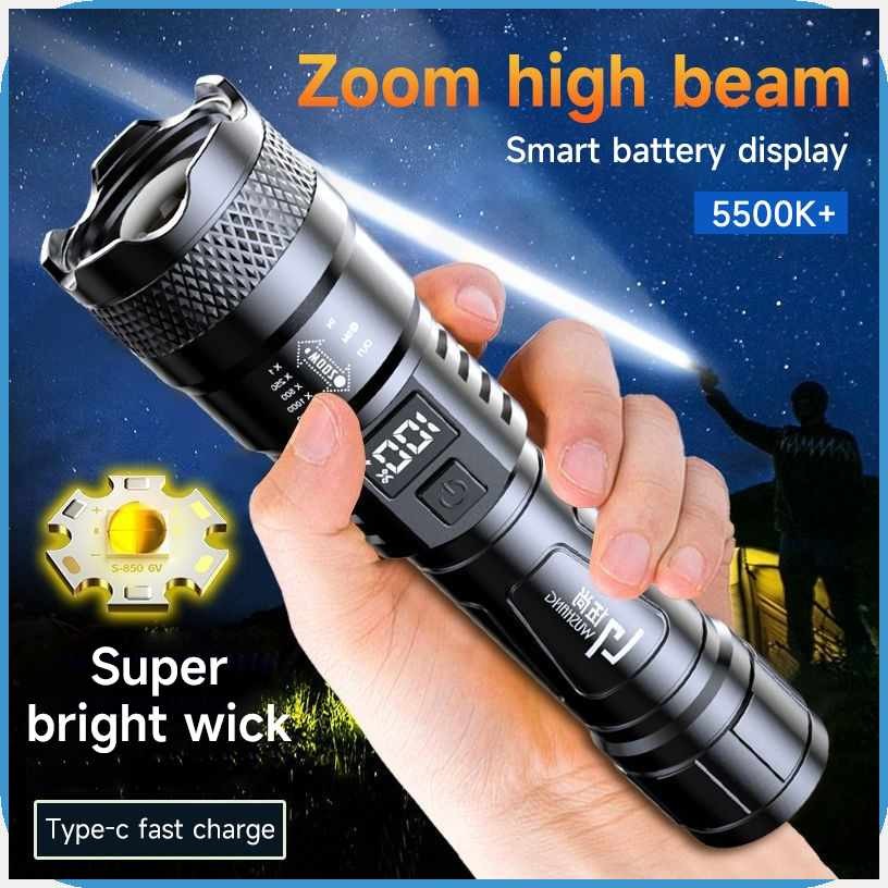 PowerfulB;Flashlight+E#Rechargeable(pm|LED=bM|Flashlight=Ad}Zoom>SS ...