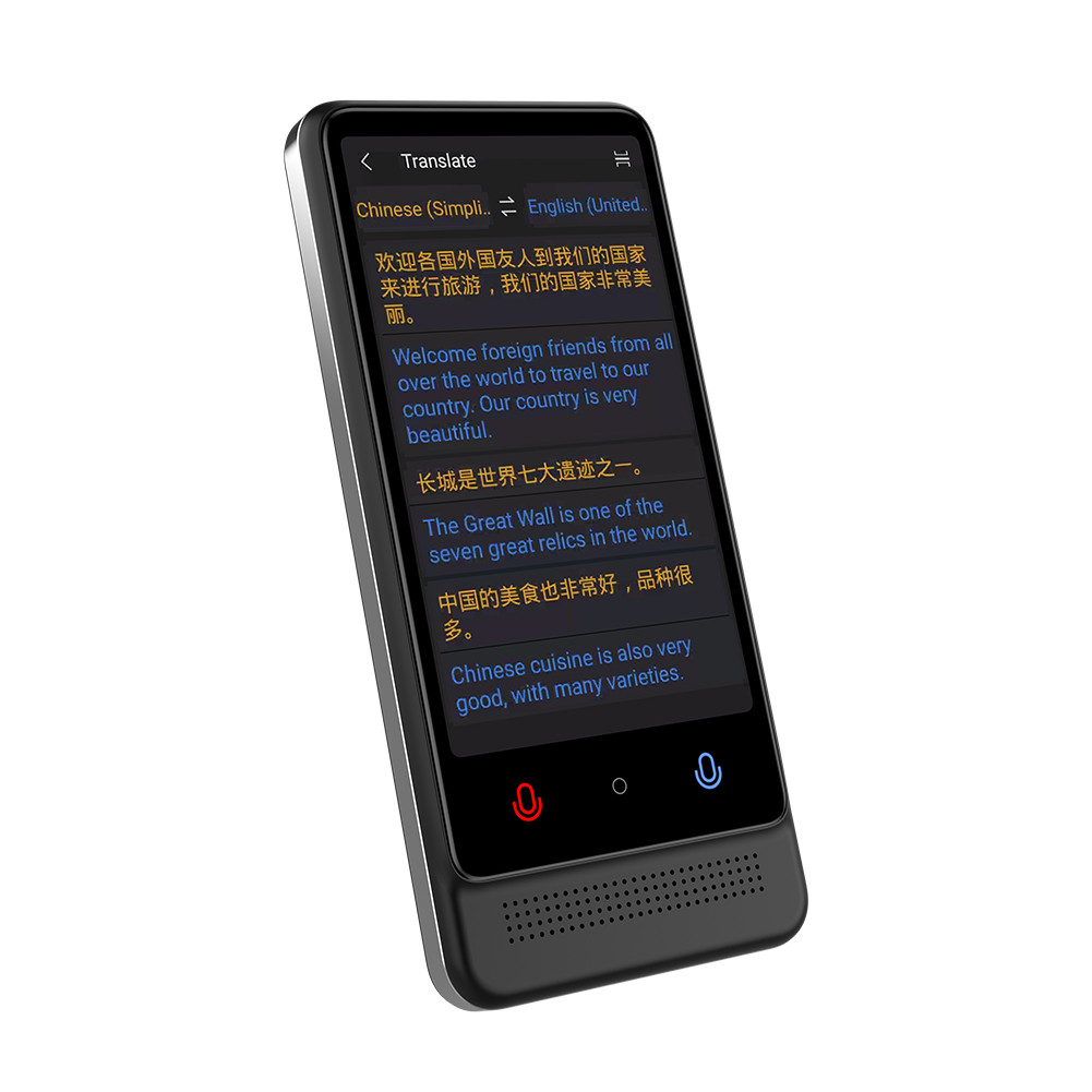 [Sunfayss.ph] Language Translator Device 137 Languages 4.02 Inch Touch ...