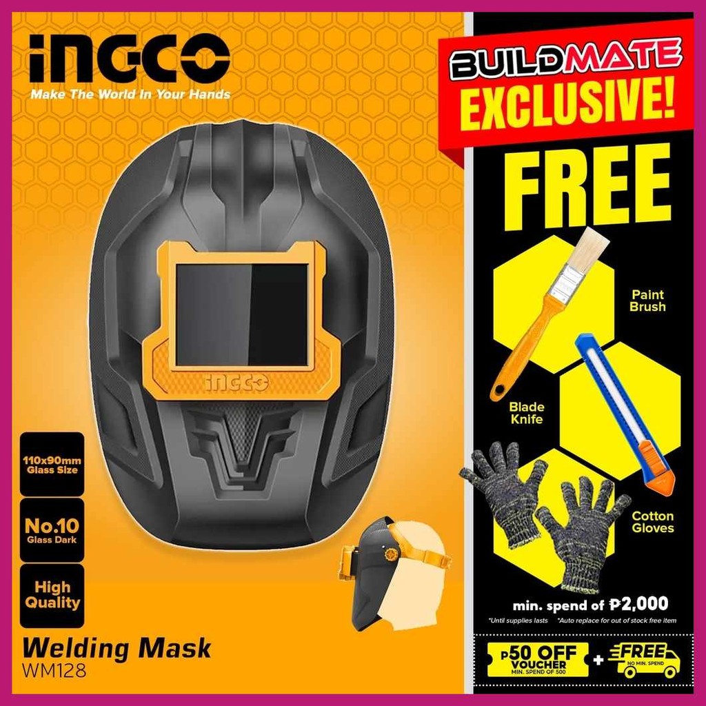 INGCO+os@no@Qk@zK@zy@Iy@Xq@cZ Welding Mask #10 Glass Dark Super Select ...