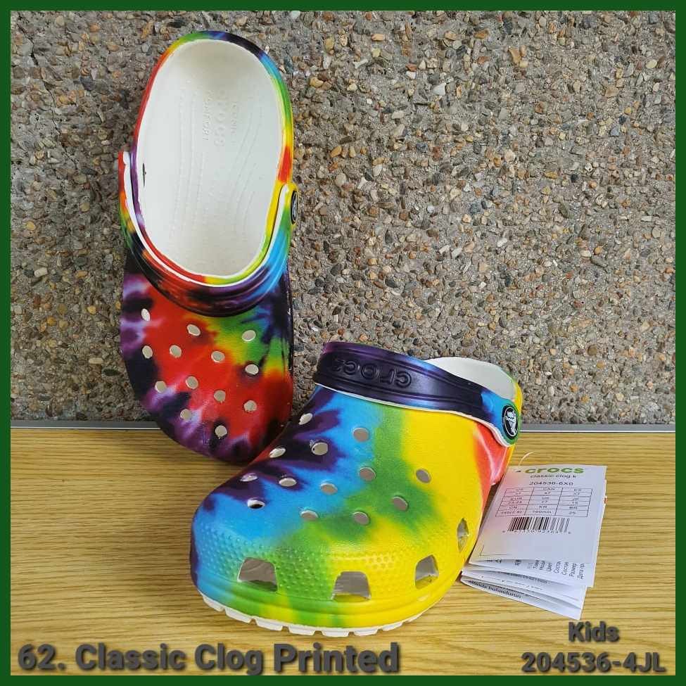 Onhand?Bp)100%f:Authentic@Bl+Crocs m+jL+Ml+AO+aj+62. Classic Clog Kids Printed Made in Vietnam ...