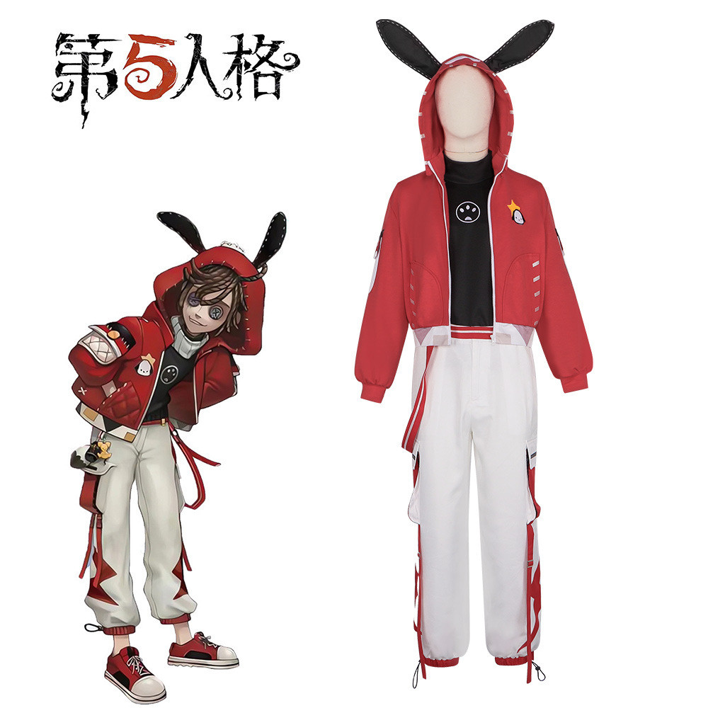 Identity Ⅴ Cosplay Prisoner Luca Balsa Sports Hoodie Sanrio ...
