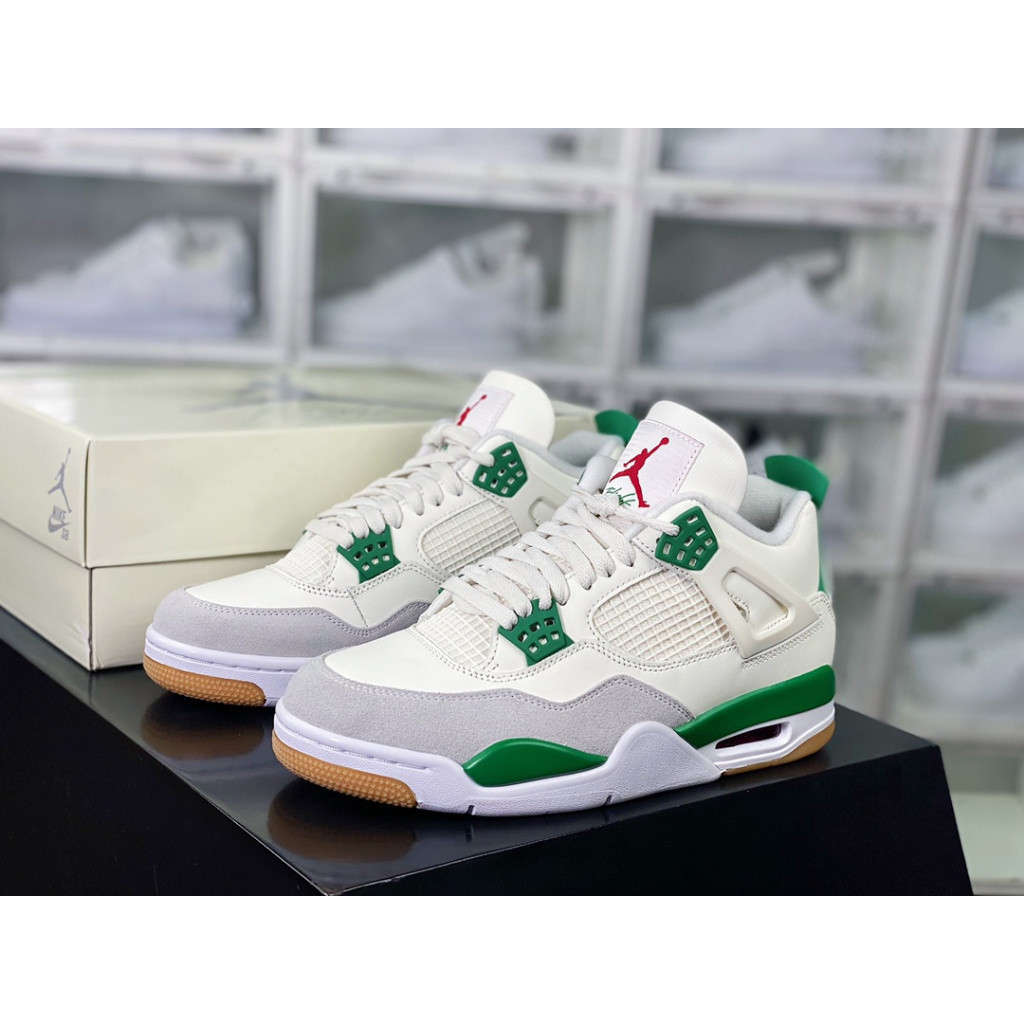 Dr5415-103 sb x air jordan 4 retro sp "green pine" | Shopee Philippines