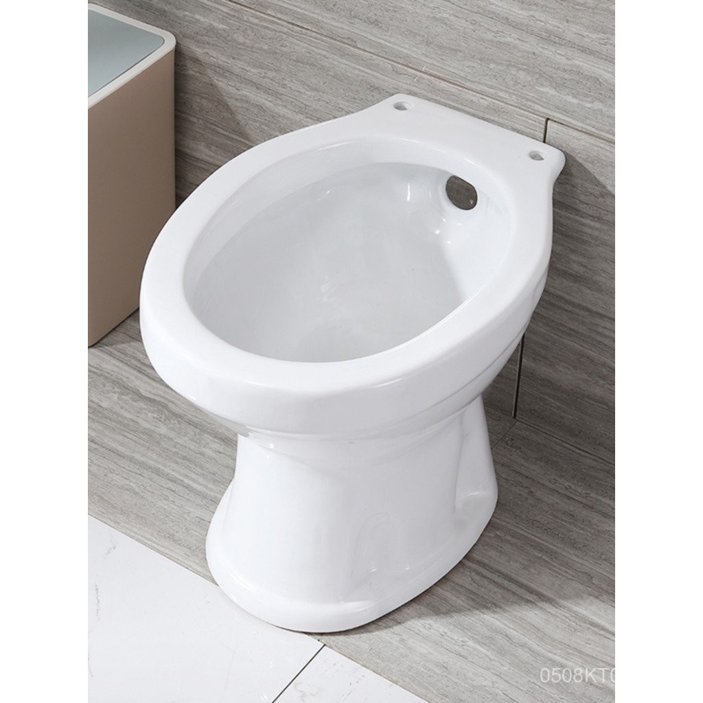Direct-Flush Ceramic Toilet Without Flushing, One-Piece Squat Toilet ...