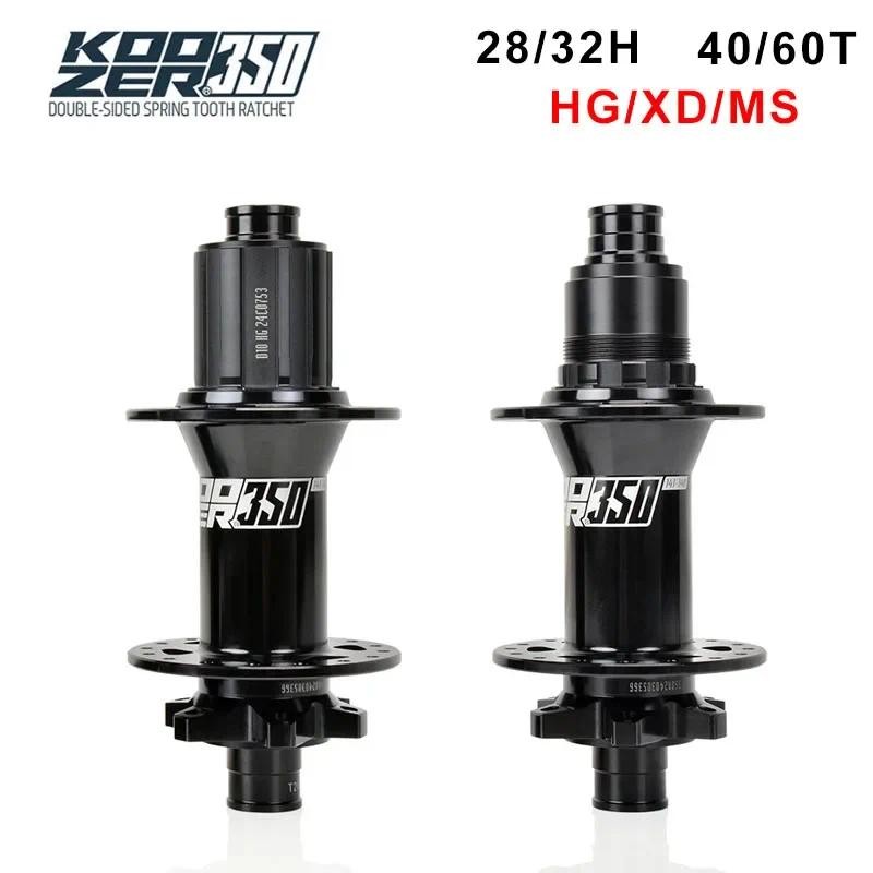 NEW Koozer 350 Hub Ratchet 40T 60T Boost 28H 32H HG XD Microspline MTB ...