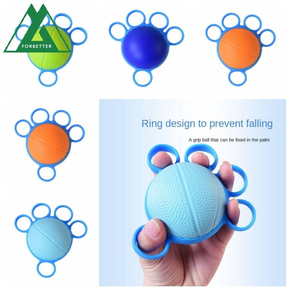 FORBETTER Finger Grip Ball, Ball Sponge Finger Massage Ball, Training ...