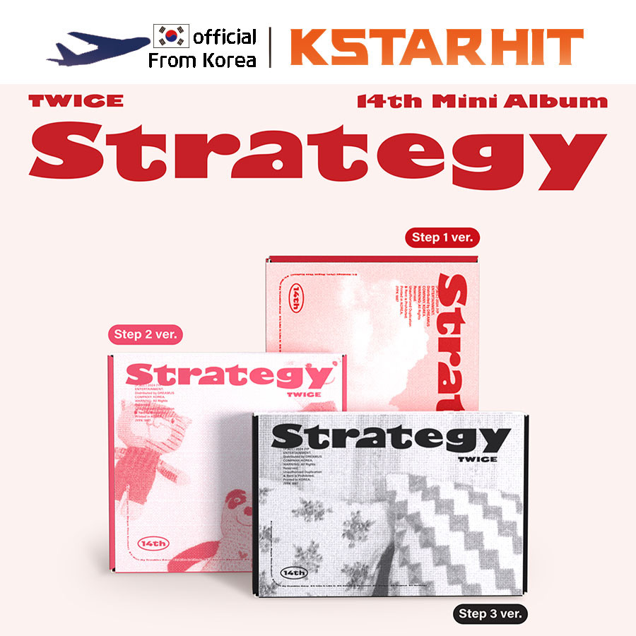 (Standard ver.) TWICE - STRATEGY (14th Mini Album) | Shopee Philippines