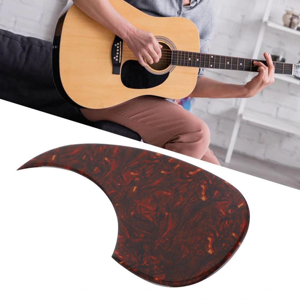 Acoustic Guitar Pickguard PVC Plastic Thickened Guard Plate Musical ...