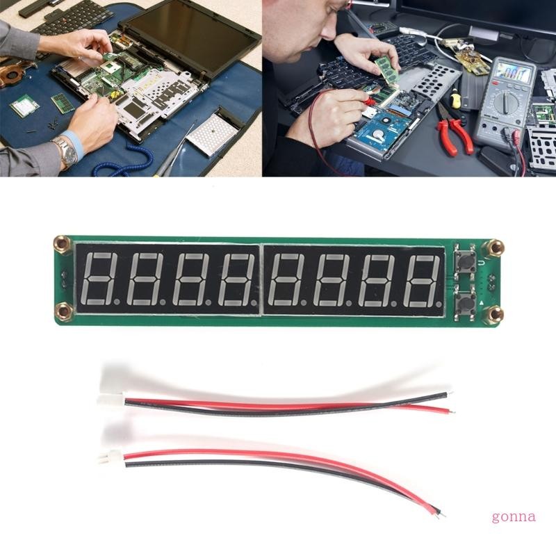 Gonna Plj 8led Rf Signal Frequency Counter Cymometer Tester Module Digital Frequency Measurement