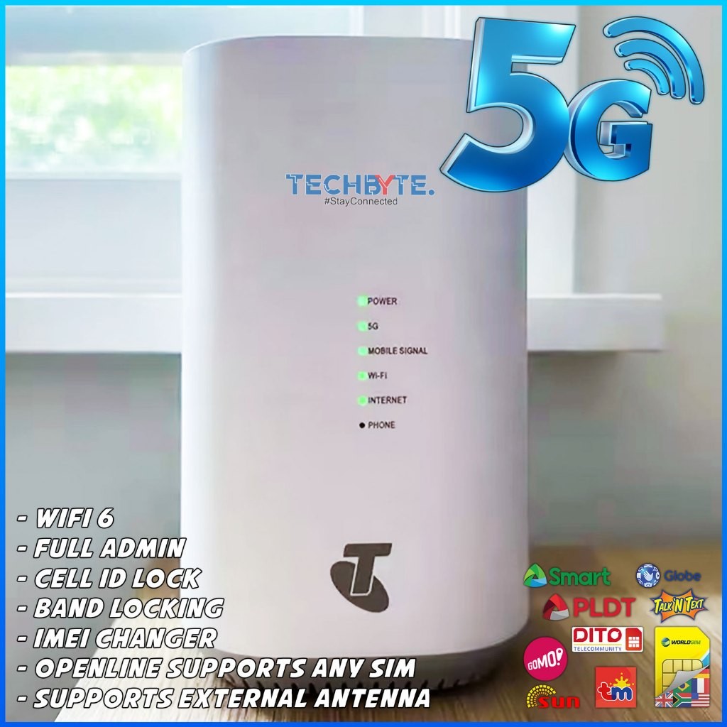 Arcadyan Telstra 5G WiFi CPE Modem Router 5G 4G LTE Supported Openline ...