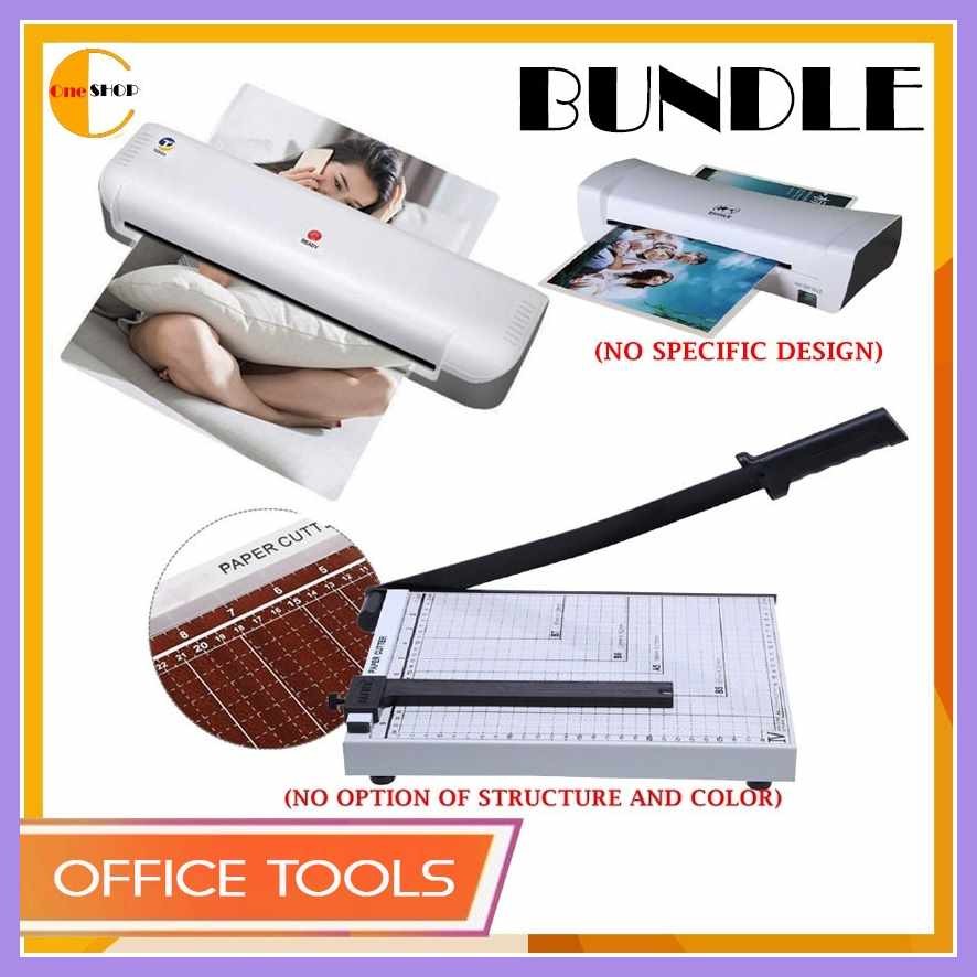 (BUNDLE))W)A4)v>Laminate)z>Laminator)F>Laminating)dH>Machine(qQ=WITH(Um=A4(mm=Paper Cutter with ...
