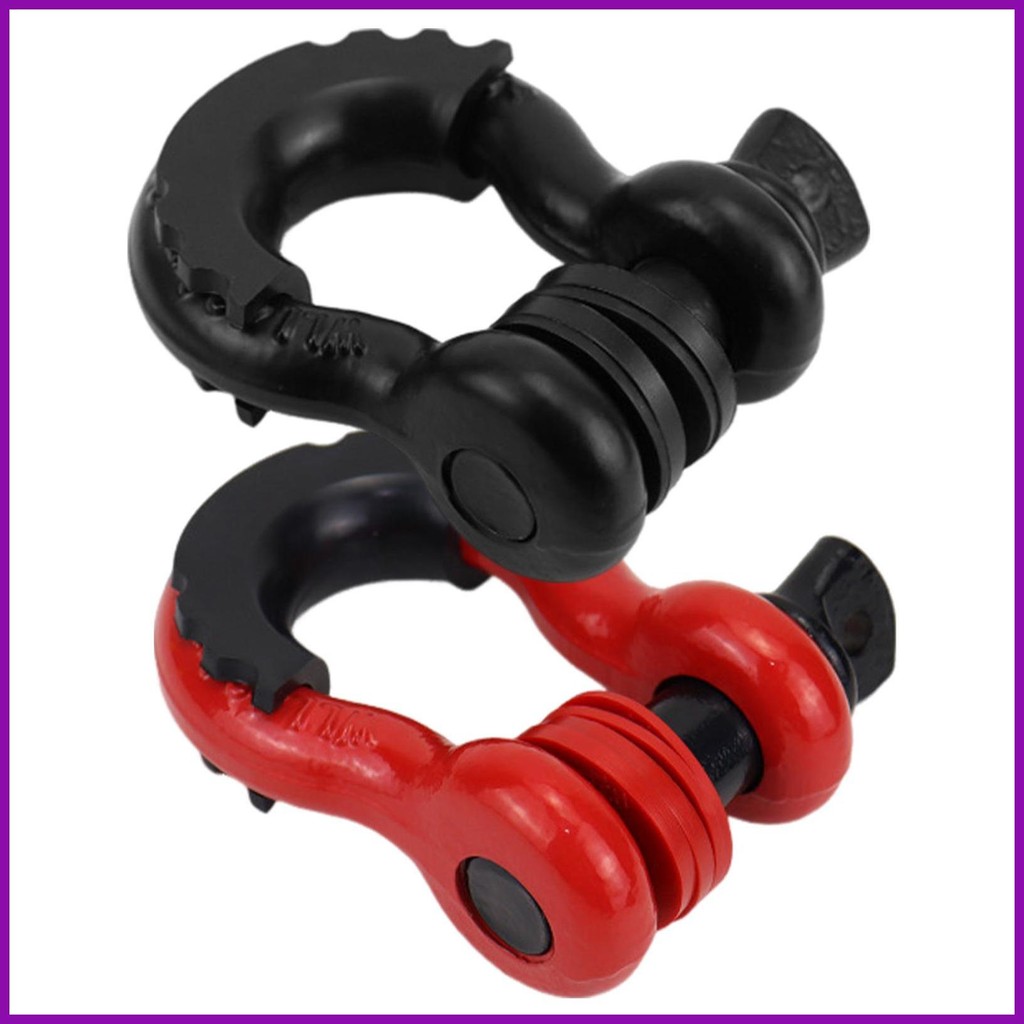 Trailer Hitch Tow Shackle D Ring Shackles 3/4 41887 Lbs Break Strength ...