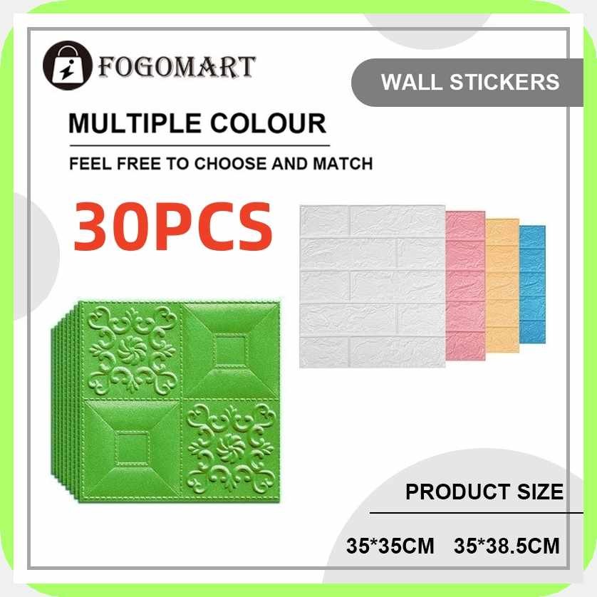 30PCS$Up]wallpaper|O?wall_LO:sticker%AJ:35X38.5%ze:PE%sI:foam%xe:3D%Ys ...