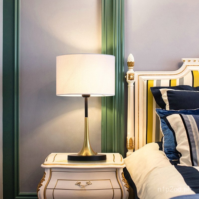 European Modern and Simple Table Lamp Retro Creative LED Table Lamp ...