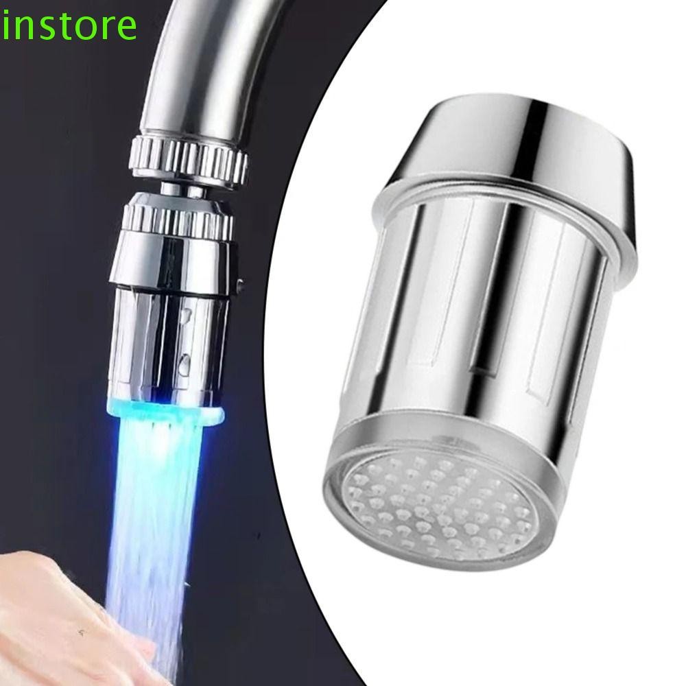 INSTORE Temperature Control Faucet, Intelligent Light Color Changing ...