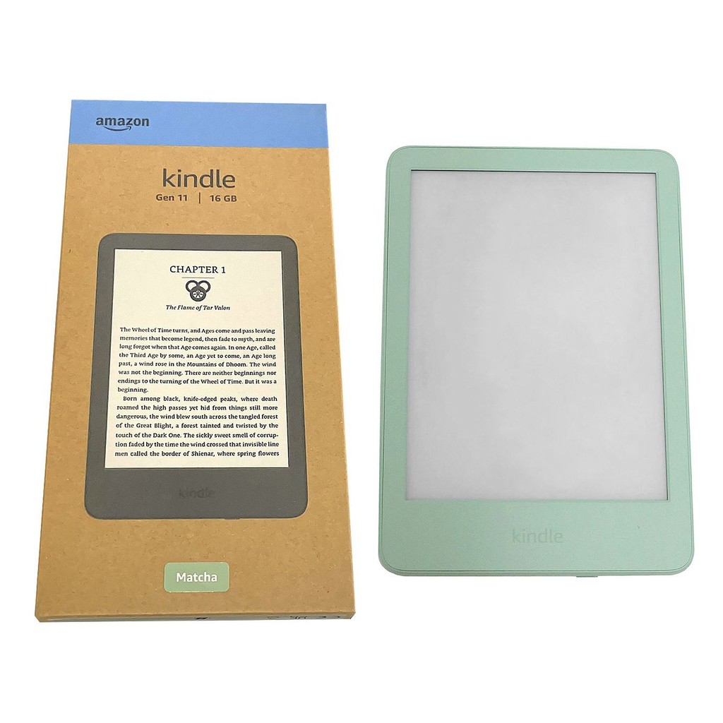 Amazon Kindle (11th Gen. 2024) Wi-Fi 6-inch 16GB E-reader (With Ads) - Matcha, RS23CV | Shopee ...