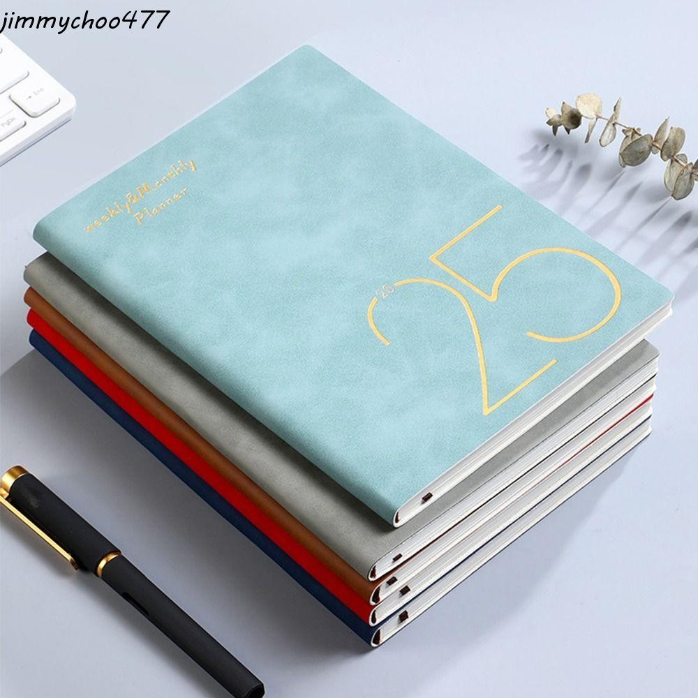 JIMMYCHOO A5 2025 Planner Notebooks, 365 Days Daily Planner Reminder ...
