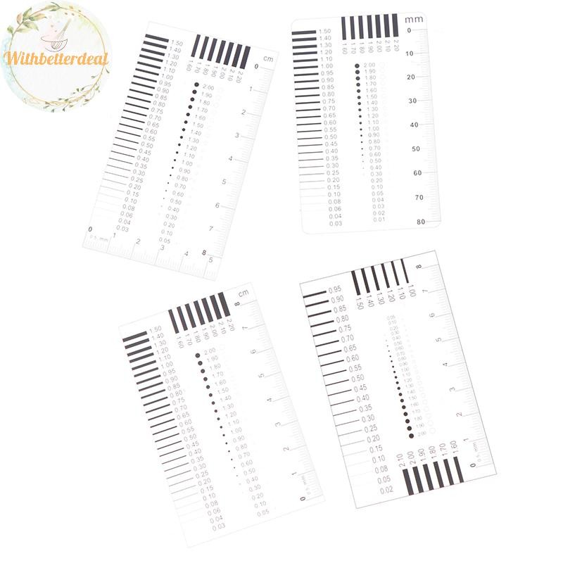 Withbetter Measuring Pass Badge Gauge Stain Card Point Gauge Wire Gauge ...