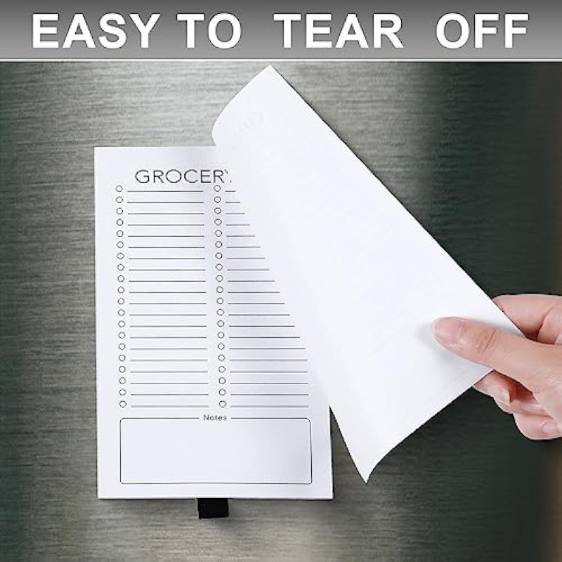 Magnetic Notepads – Notepads for Grocery List, Shopping List, To-Do ...