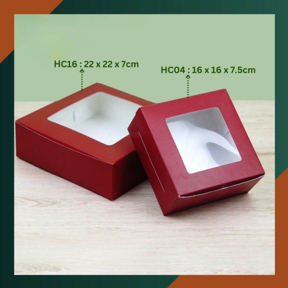 Thick Ivory Mica Box / Snack Box / Food Box / Cake Box / Rice Box ...