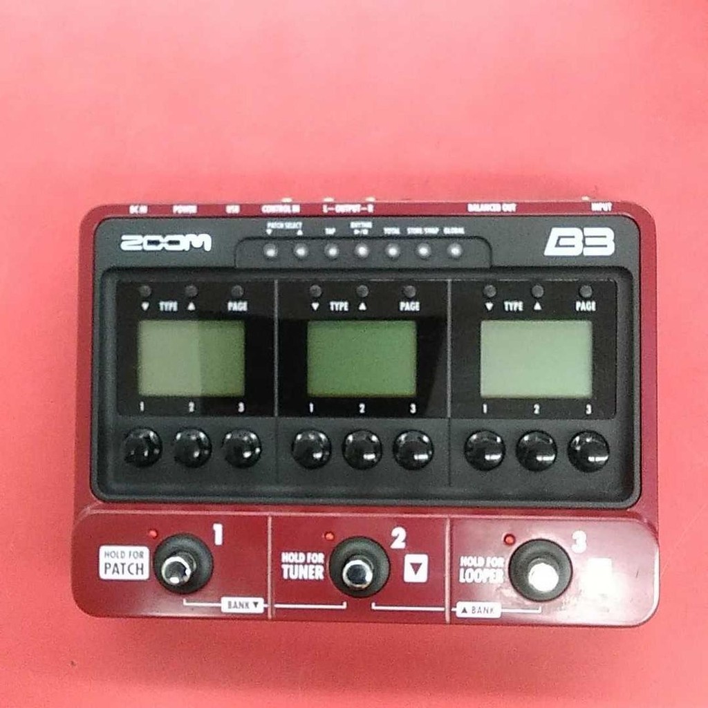 ZOOM B3N multi-effector 【direct from Japan】 | Shopee Philippines