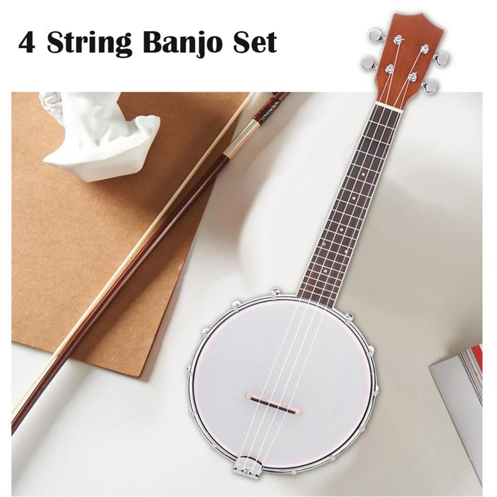 Banjo Set Rosewood concert for beginner lovers professionals learner ...