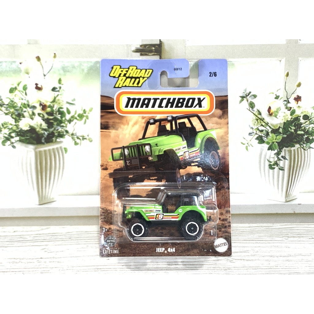 HIJAU Matchbox JEEP 4X4 GREEN OFFROAD RALLY DIECAST MATCH BOX | Shopee ...
