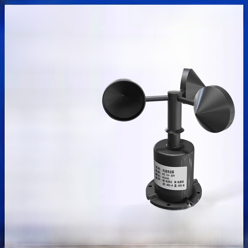 Wind Speed Sensor Three Cups Anemometer RS485Signal Wind Direction ...