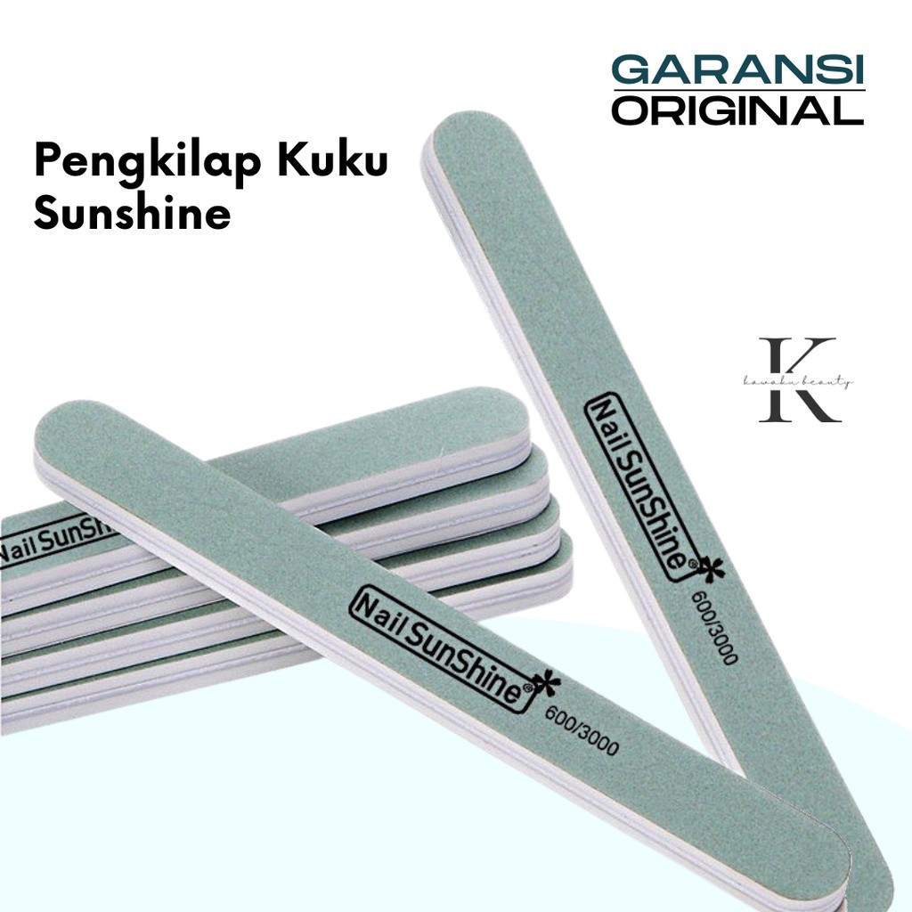 Sunshine nail shiner manicure pedicure buffer nail polish file | Shopee ...