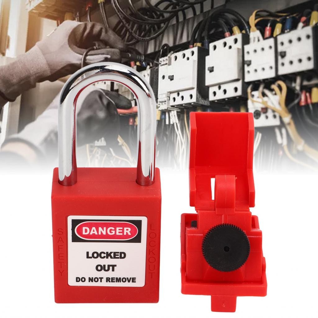 Yaiueir Clamp Type Circuit Breaker Lock Keys Power Switch Padlock ...