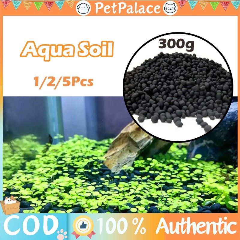 300g Aquarium Soil Water Grass Mud Floating Plants Soil for Carpet Live ...