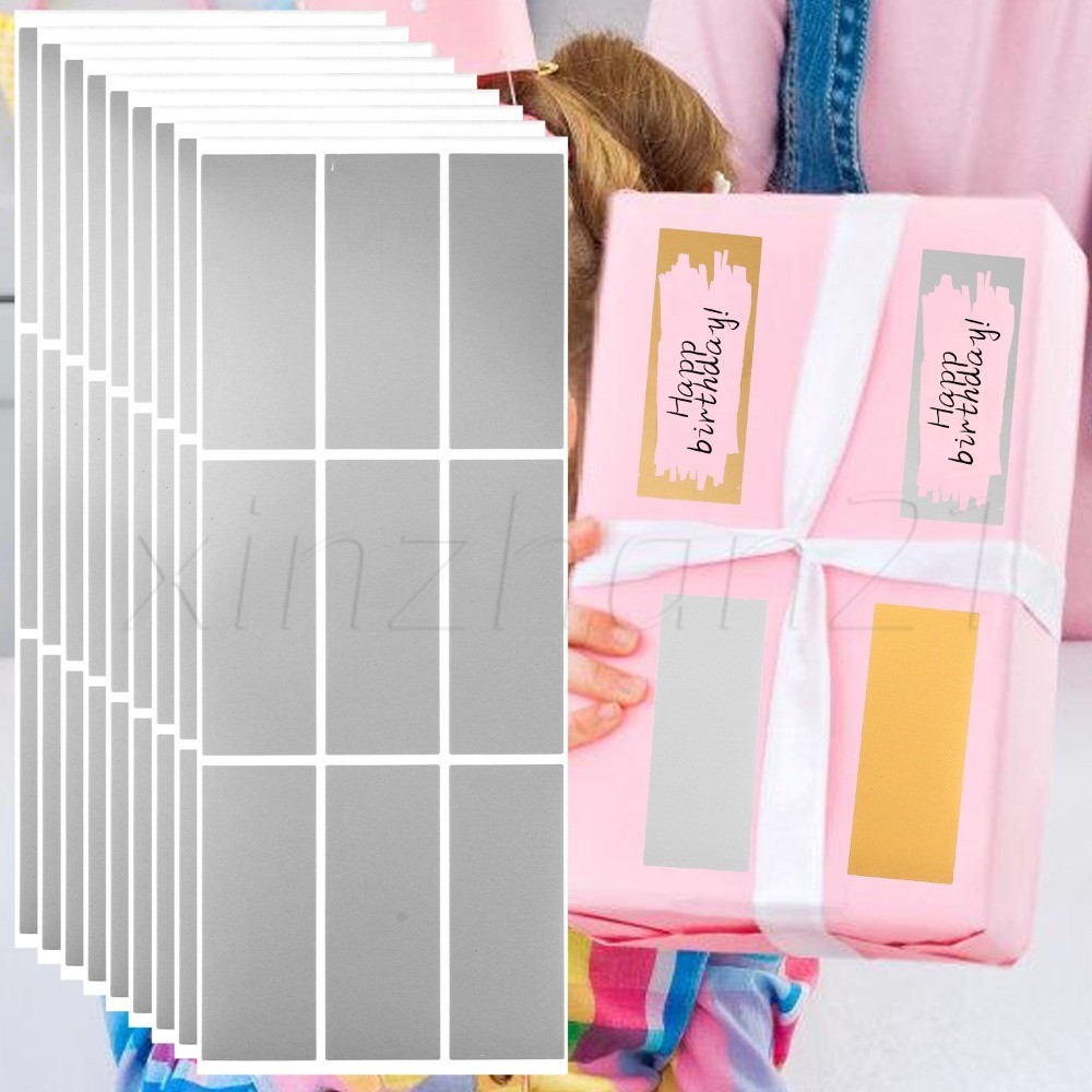 Reward Scratch Card Film Coated Stickers - Envelope Letter Coating ...