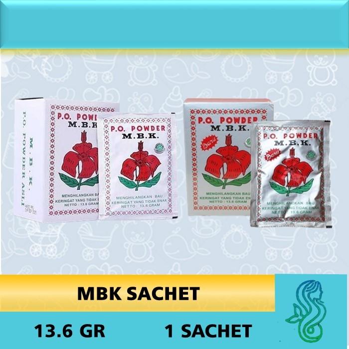 PUTIH MBK Silver/White Powder contains 12 (MBK Powder) | Shopee Philippines