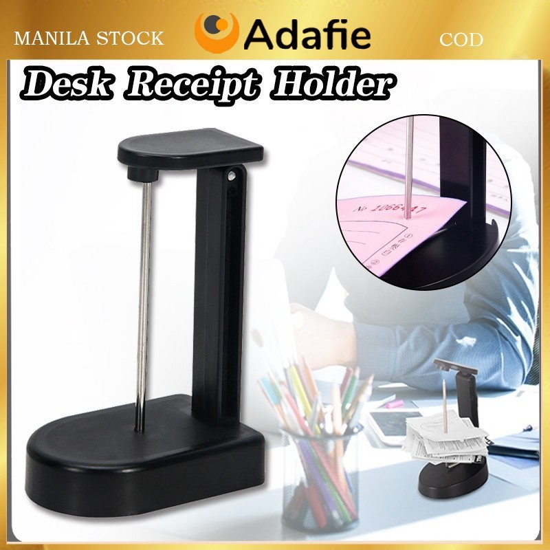 Desk Receipt Holder Spike Stick Bill Holder Receipt Notes Paper Memo ...