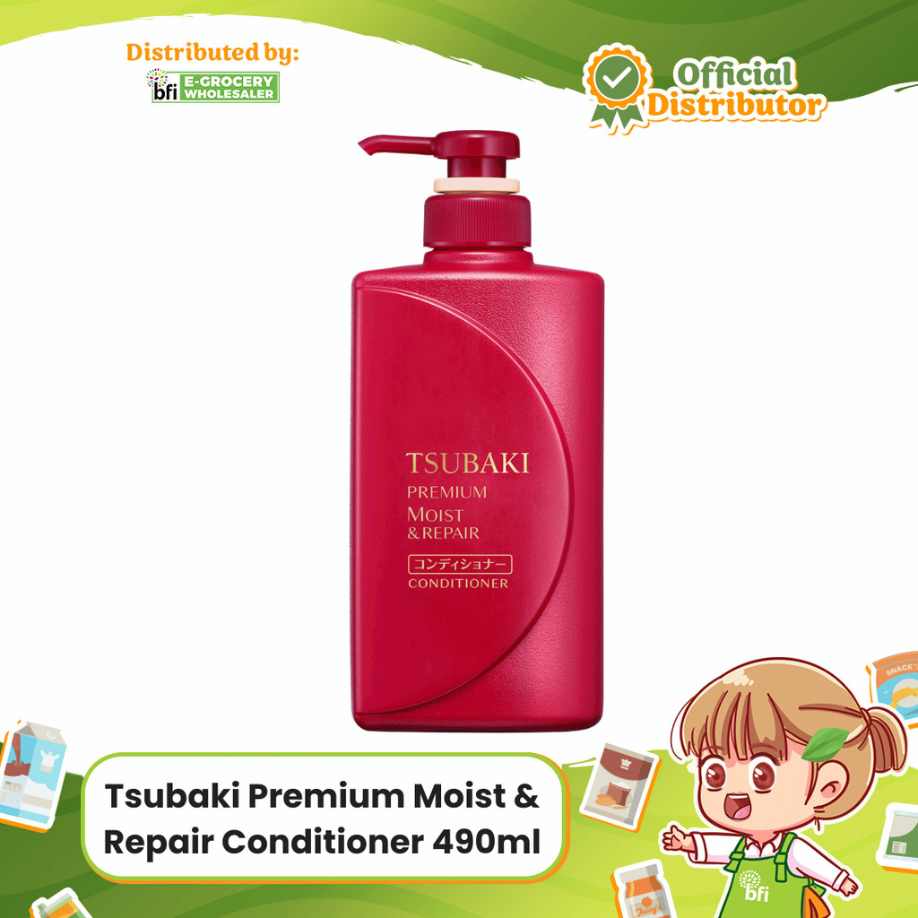 Tsubaki Premium Repair Moist Conditioner 490ml | Shopee Philippines
