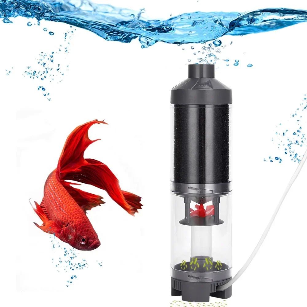 Aquarium Fish Stool Collector Automatic Filter Fish Tanks Cleaning Poop ...