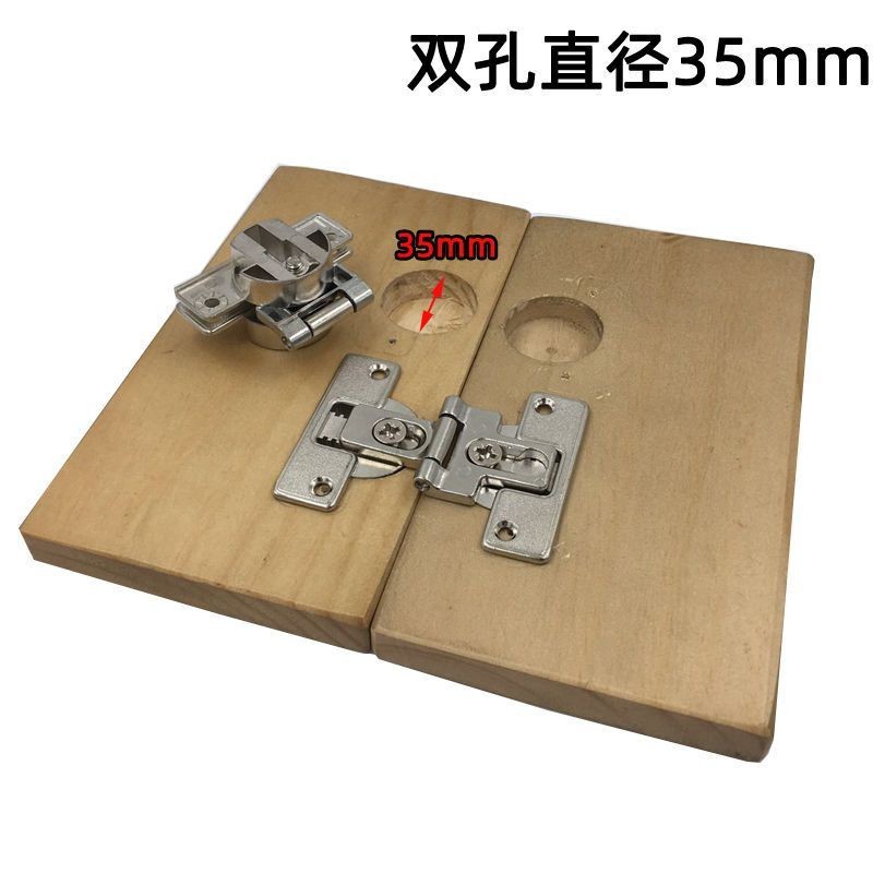 Double Cup Folding Door Turning Plate Hinge Plane180Degree Overlap ...