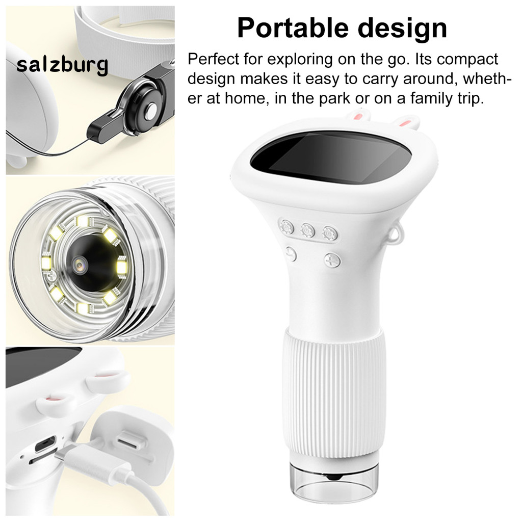 SAL Mini Digital Microscope Educational Microscope Toy 1000x Mini ...