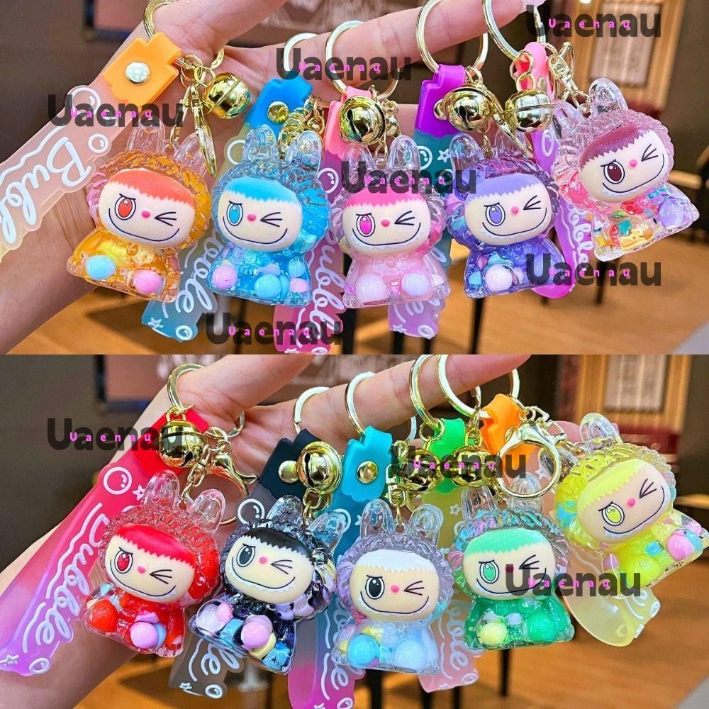UAENAU Labubu Keychain, Wink POP MART Bag Pendant, Glow in The Dark ...