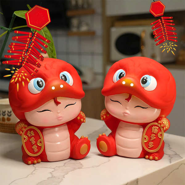 2025 new snake only in and out of the piggy bank, banknotes, coins ...