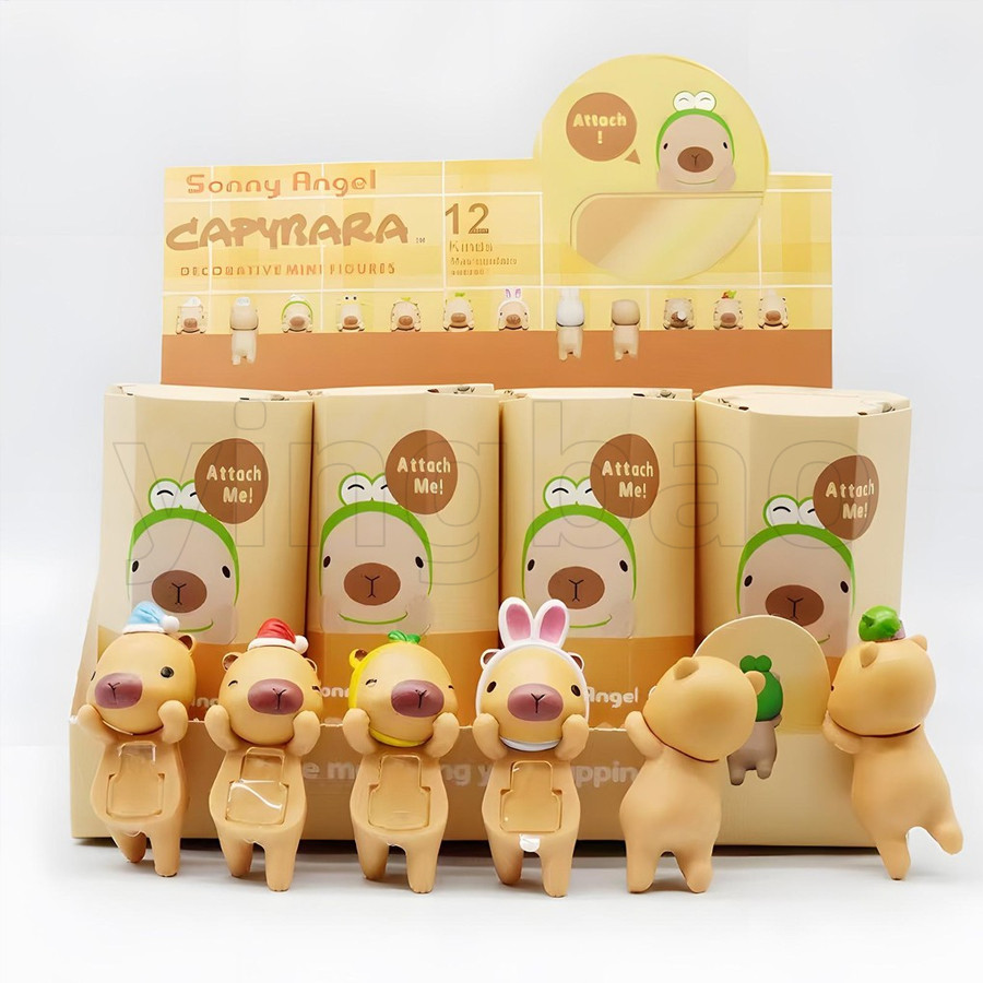 Sonny Angel Capybara Hipper Mini Figures Capybara Hippers Blind Box ...