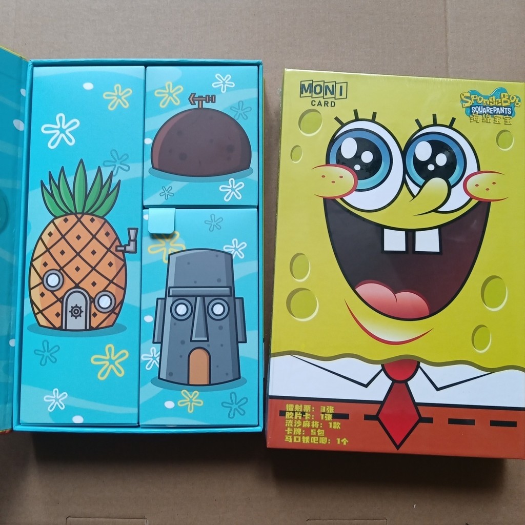 Monicard SpongeBob SquarePants Card Collection Gift Box One Bullet ...