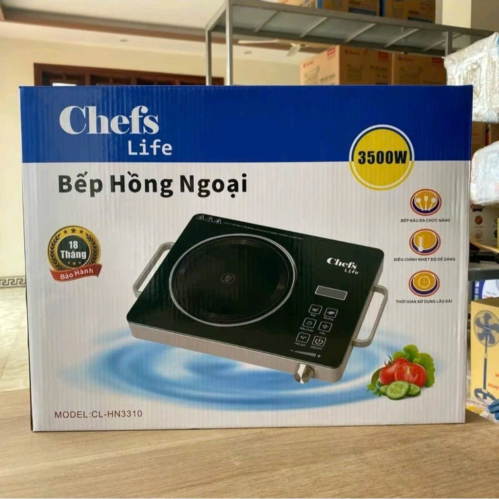 [GENUINE] Chefs LIFE infrared induction cooker VIETNAMESE VERSION ...